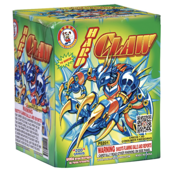 Hard Claw - Fantasy Fireworks | Hinsdale, NH, Seabrook, NH
